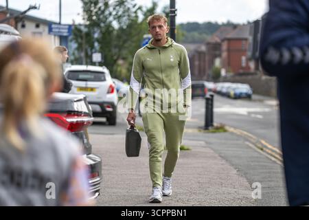 Michael Mellon of Oldham Athletic during the Emirates FA Cup First ...