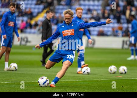 Michael Mellon of Oldham Athletic during the Emirates FA Cup First ...