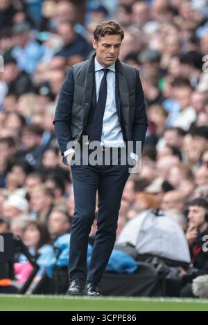 Scott Parker Manager Of Burnley during the Burnley v Everton Premier ...