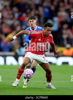 Sunderland's Trai Hume during the Premier League match at Tottenham ...