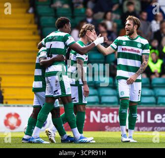 Finn Cousin-Dawson of Yeovil Town Celebrates scoring his clubs first ...