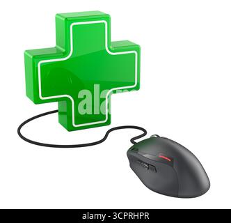Medicine user interface, 3D rendering Stock Photo - Alamy