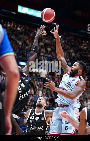 # 6 Devin Booker (EA7 Emporio Armani Olimpia Milano) and Giorgio Armani ...