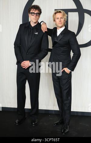 Cesar de Rummel and Dorian Lux from the band Ofenbach at the preview ...