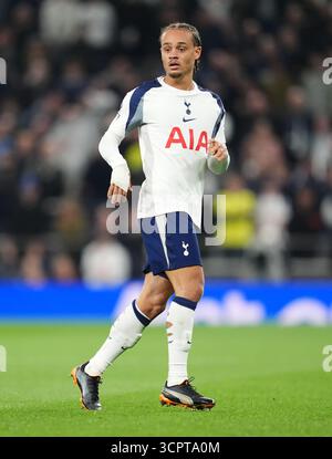 Xavi Simons Of Tottenham Hotspur during the Newcastle United v ...