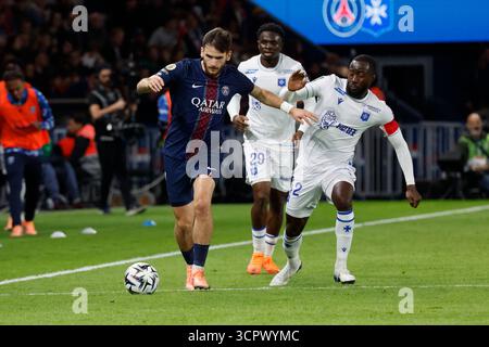 PSG’s Khvicha Kvaratskhelia during the 2025-26 French soccer League One ...