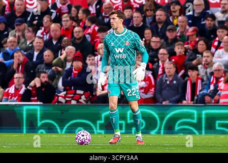 Robin Roefs of Sunderland FC during the Premier League match between ...