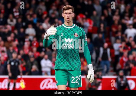 Robin Roefs of Sunderland FC during the Premier League match between ...