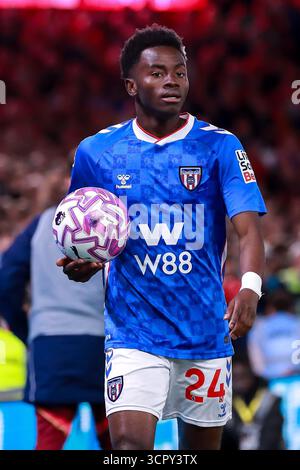 Simon Adingra of Sunderland FC during the Premier League match between ...