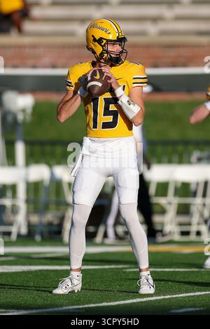 Missouri quarterback Tommy Lock (15) warms up before the Gator Bowl ...