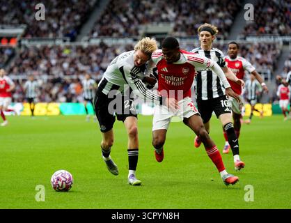Arsenal's Cristhian Mosquera during the Premier League match at ...