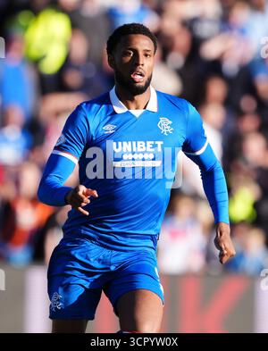 Rangers' Youssef Chermiti during the William Hill Premiership match at ...
