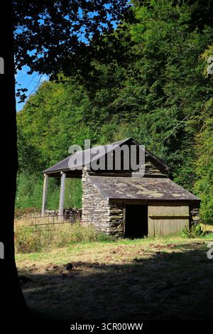 Maentwrog Hayshed originally from Gwynedd, North Wales St Fagans ...