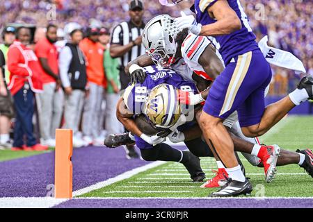 Ohio State linebacker Arvell Reese plays against Ohio State during an ...