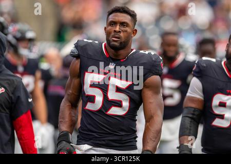 Houston Texans defensive end Danielle Hunter (55) sacks Arizona ...