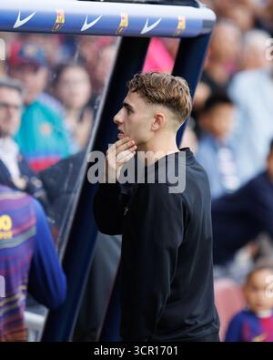 Fermin Lopez of FC Barcelona during the Spanish championship LaLiga ...