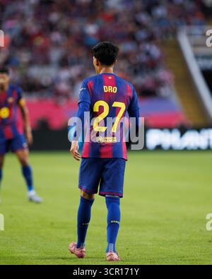 Dro Fernandez of FC Barcelona during the La Liga EA Sports match ...