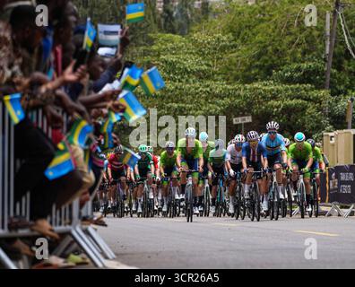 The 2025 UCI Road World Championships in Kigali on September 21 Stock ...