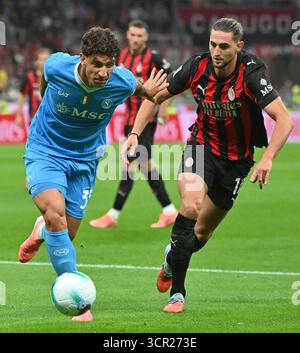 Adrien Rabiot of AC Milan in action during the Coppa Italia 2025/2026 ...