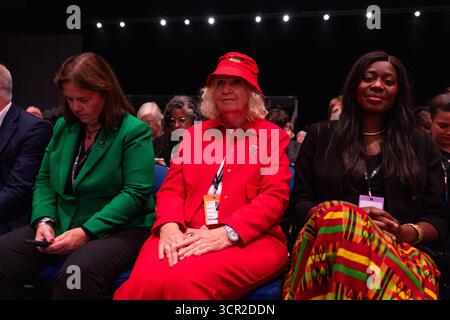 Liverpool, UK. 28 SEP, 2025. on day one of the Labour Party Conference ...