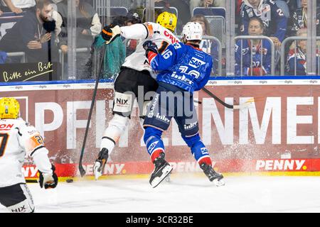 Eric Uba (Adler Mannheim, #16) / Portrait / Portraet GER, EHC Red Bull ...