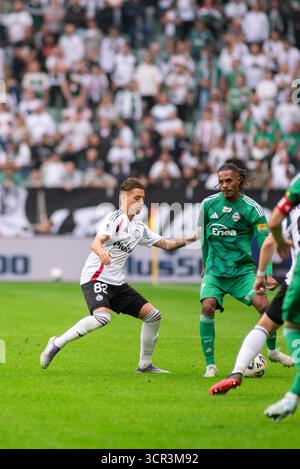 Legia Warsaw face Radomiak Radom in a Polish Ekstraklasa match at the ...