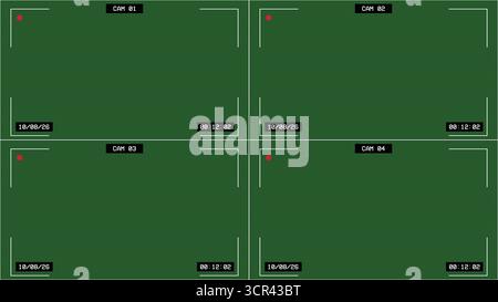 Night vision camera overlay Stock Vector Image & Art - Alamy