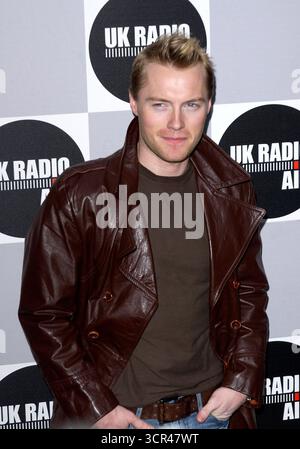 Ronan Keating at UK Radio Aid, Leicester Square, London - 17 January ...