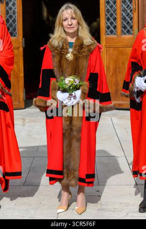 Dame Susan Langley, the 697th Lord Mayor of the City of London and ...