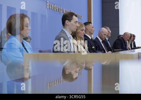 Deutschland, Berlin, Bundespressekonferenz, Thema ...