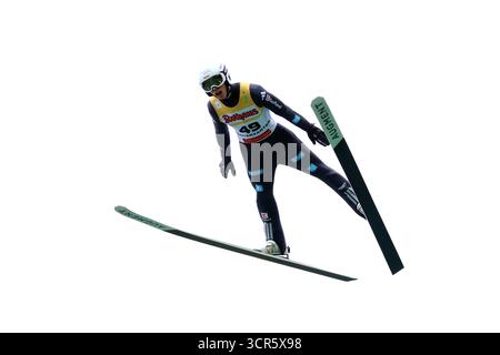 Luca Roth (SV Messstetten) beim Auftaktspringen 74. Vierschanzentournee ...