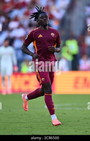 Manu Koné the Italian championship Serie A 2025-2026 football match ...