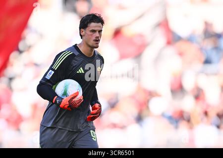Mile Svilar of AS Roma during the serie A Enilive match between AS Roma ...