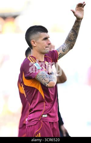 Gianluca Mancini of AS Roma during the Serie A match between US ...