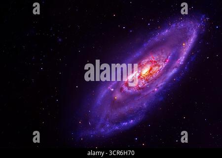 Beautiful spiral galaxy. Elements of this Image Furnined by Nasa Stock ...