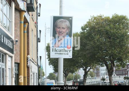 Irish presidential candidate Heather Humphreys during a visit to St ...