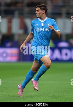 Miguel Gutierrez of SSC Napoli during the UEFA Champions League 2025/ ...