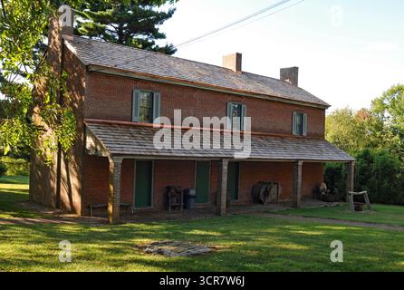 Waveland State Historic Site in Lexington, Kentucky was the plantation ...