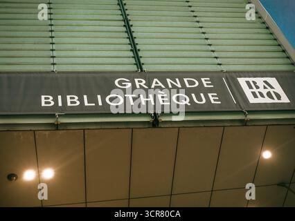 Grande Bibliothèque, national library in Montreal, Quebec Canada ...