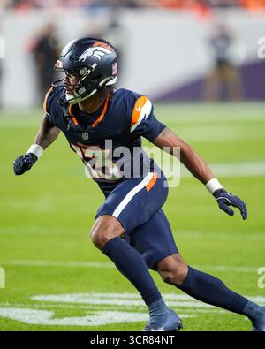 Denver Broncos wide receiver Pat Bryant (13) runs with the ball against ...