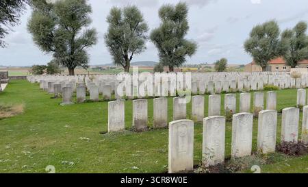 Mesen Belgium September 2025 Messines Ridge British Cemetery, a First ...
