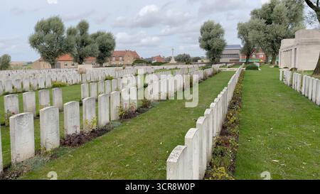 Mesen Belgium September 2025 Messines Ridge British Cemetery, a First ...