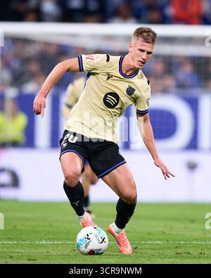 Dani Olmo of FC Barcelona during the La Liga EA Sports match between RC ...