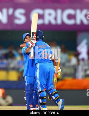 Depti Sharma of India during the ICC Women's ODI Cricket World Cup Semi ...