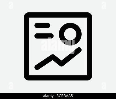 digital profits line icon, outline symbol, vector illustration, concept ...