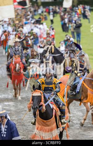 Soma Nomaoi Festival Haranomachi Fukushima Prefecture Japan Samurai ...
