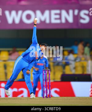 Sneh Rana of India during the ICC Women's World Cup Final 2025 training ...