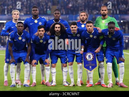 A Chelsea team group photo ahead of the Subway Women's League Cup match ...