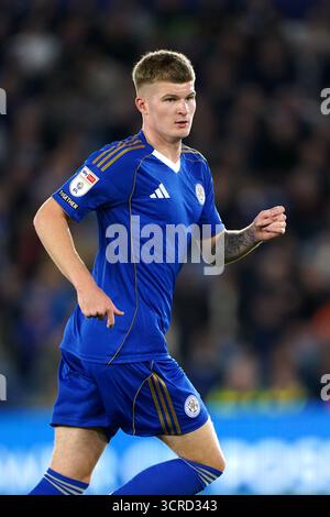 Leicester City's Jordan James during the Sky Bet Championship match at ...