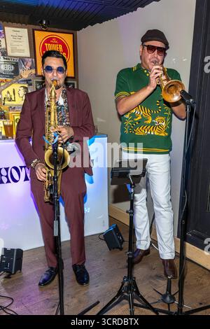 Musicians Elijah Balbed attends HUGH PEEPLE LA's #1 Live Band Halloween ...